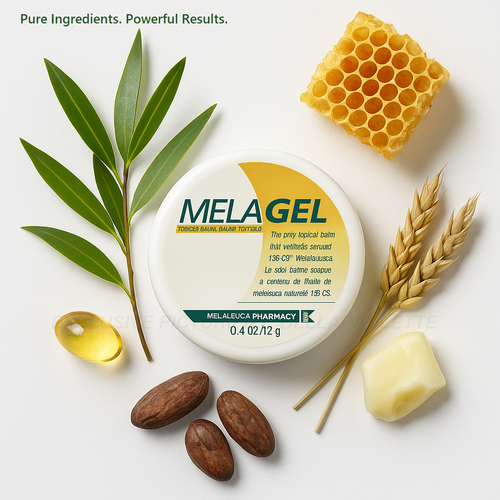 Melaleuca MelaGel Topical Balm Disk 0.4 oz | Tea Tree Oil Soothing Balm ...