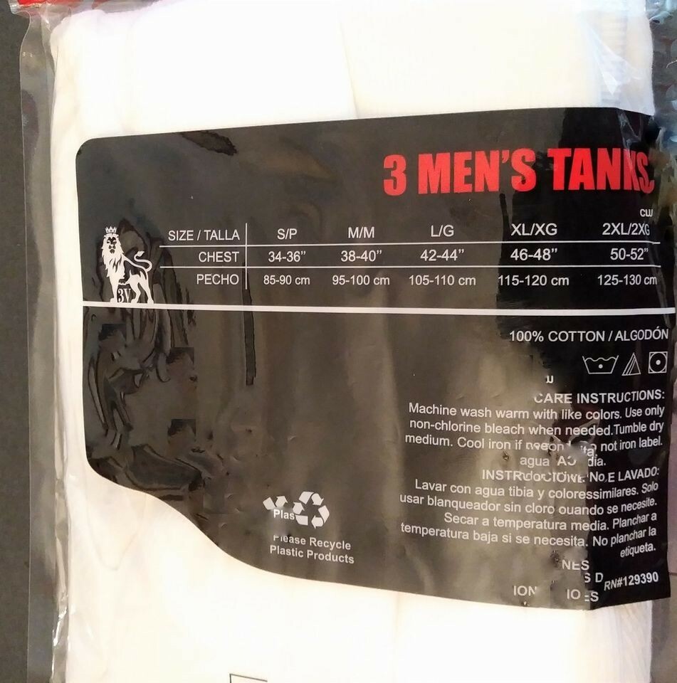 3 or 6 pair Mens White Tank Top Wife Beaters A Shirt Cotton Undershirt ...