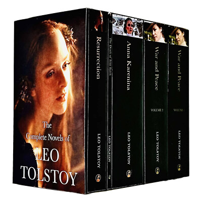 Leo Tolstoy Classic Novels 5 Books Collection Box Set - Fiction ...