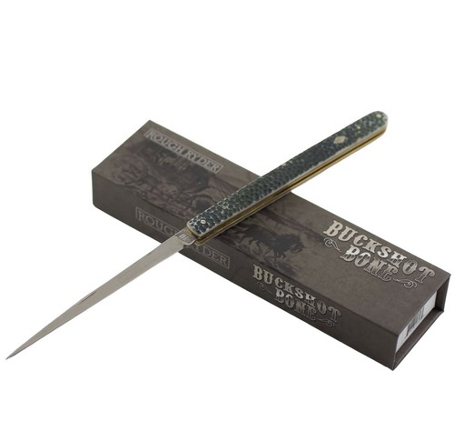 Rough Ryder Buckshot Bone Toad Sticker Folding Knife | eBay