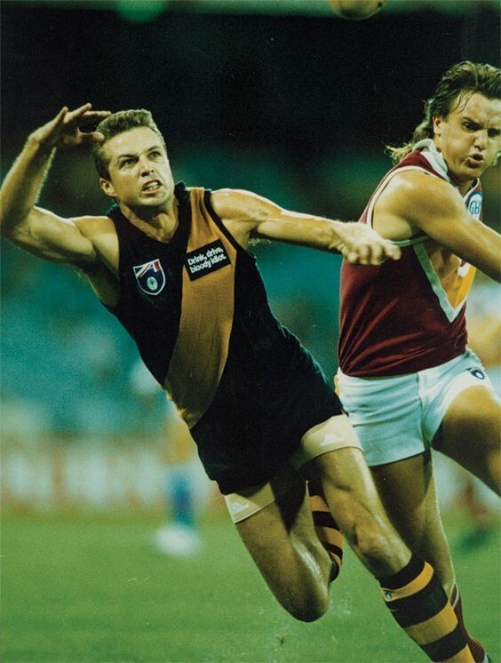 Richmond Football Club 1990-93 DRINK DRIVE BLOODY IDIOT sponsor & AFL patch | eBay