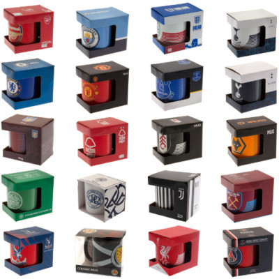 Football Team FC Mugs Various Designs Official Licensed Products ...