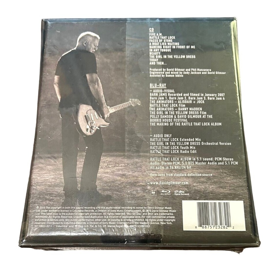 David Gilmour - Rattle That Lock (2015 Deluxe edition) CD plus BluRay ...