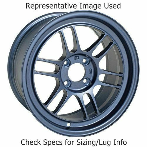 Enkei 3795804928MB RPF1 15"x8" Wheel, 4x100 Bolt Pattern - Matte Blue ...