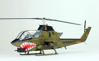 PreSale ProBuilt Model 1:35 AH-1G Cobra Helicopter Vietnam war | eBay