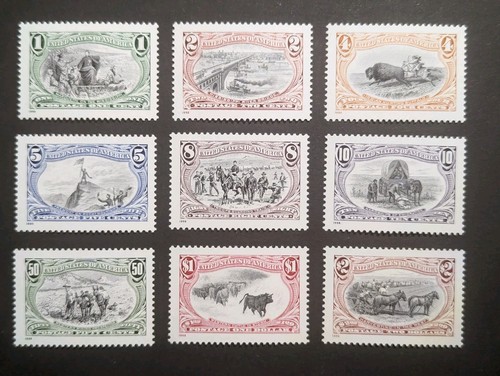 JJ: US Stamps Lot Scott 3209 Bicolor Reissue Trans-Mississippi Mint MNH ...