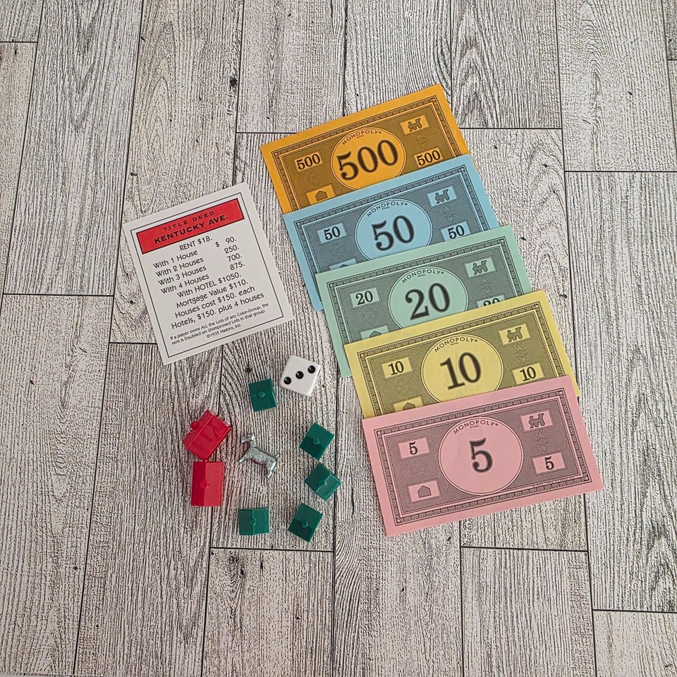 Monopoly Ornament Christmas Tree Decor Choose Property Card | eBay