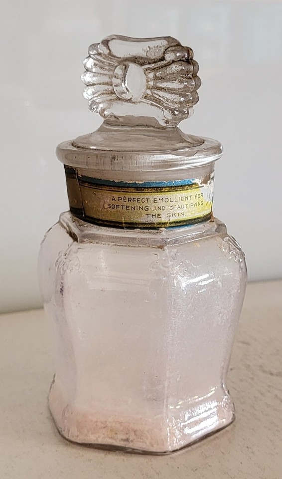 THE OWL DRUG CO. SKIN CREAM COSMETIC JAR BOTTLE SAN FRANCISCO NEW YORK ...