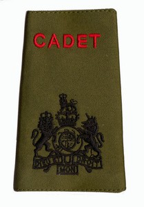 Official ACF / CCF Sergeant Major RSM RANK SLIDE for MTP ( Army Cadet ...