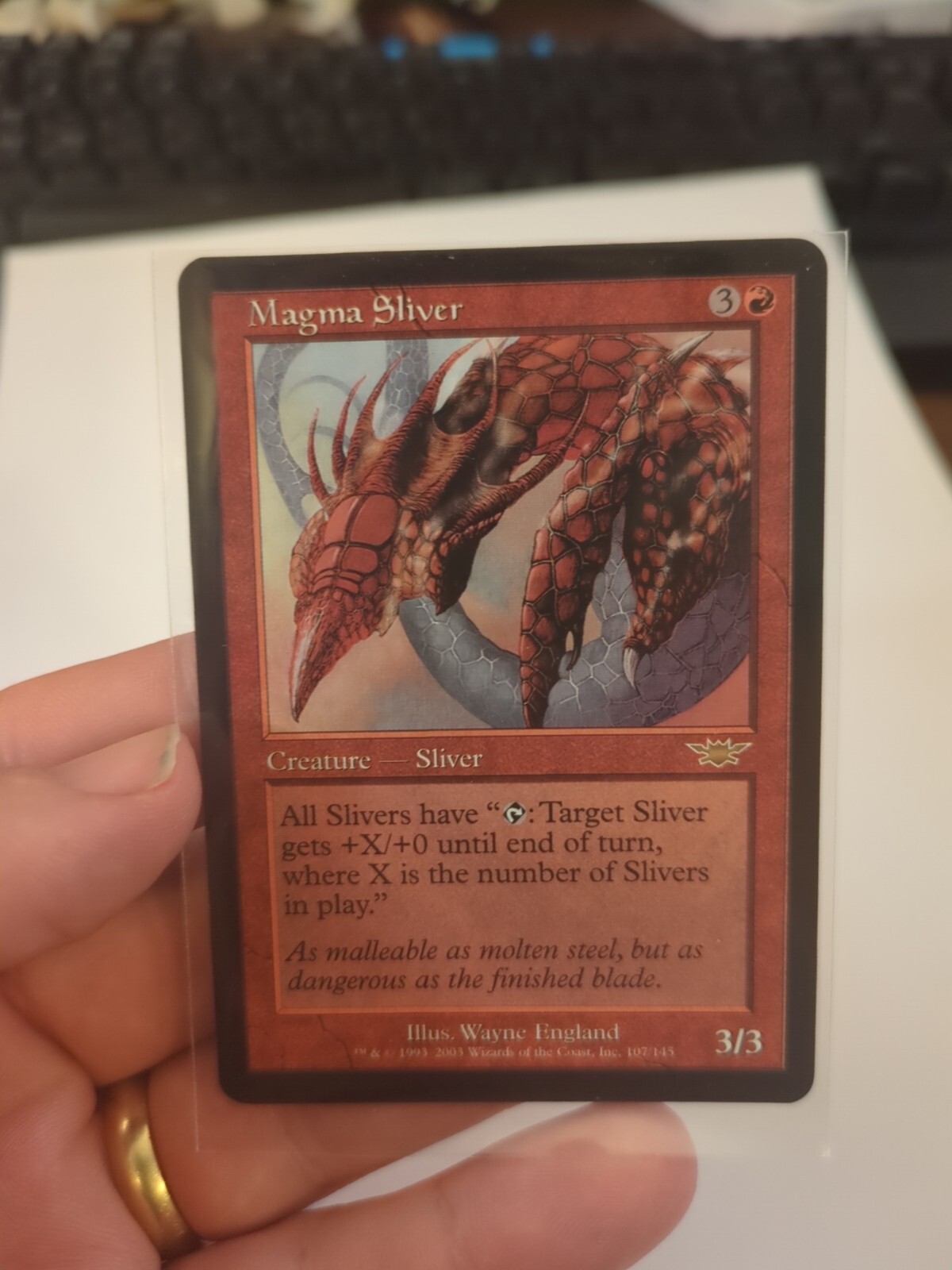 MTG Magma Sliver Legions 107/145 Regular Rare | eBay
