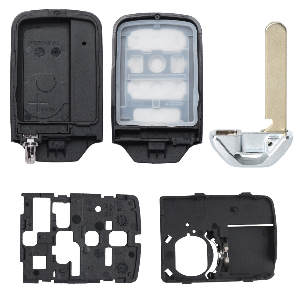 2 Remote Key Shell Case for Honda Ridgeline 2017 18 19 2020 2021 2022 ...