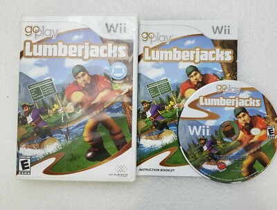Go Play Lumberjacks (Nintendo Wii, 2009) 96427015840| eBay