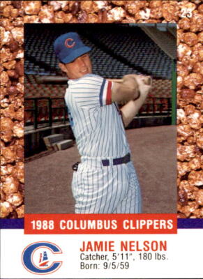 1988 Columbus Clippers Police #23 Jamie Nelson - NM Baseball Card | eBay