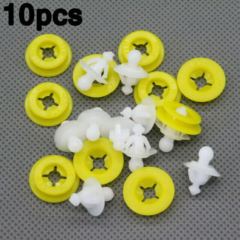 10PCS Fender Liner Retainer Clips Fasteners Replacement For Volvo C30 ...
