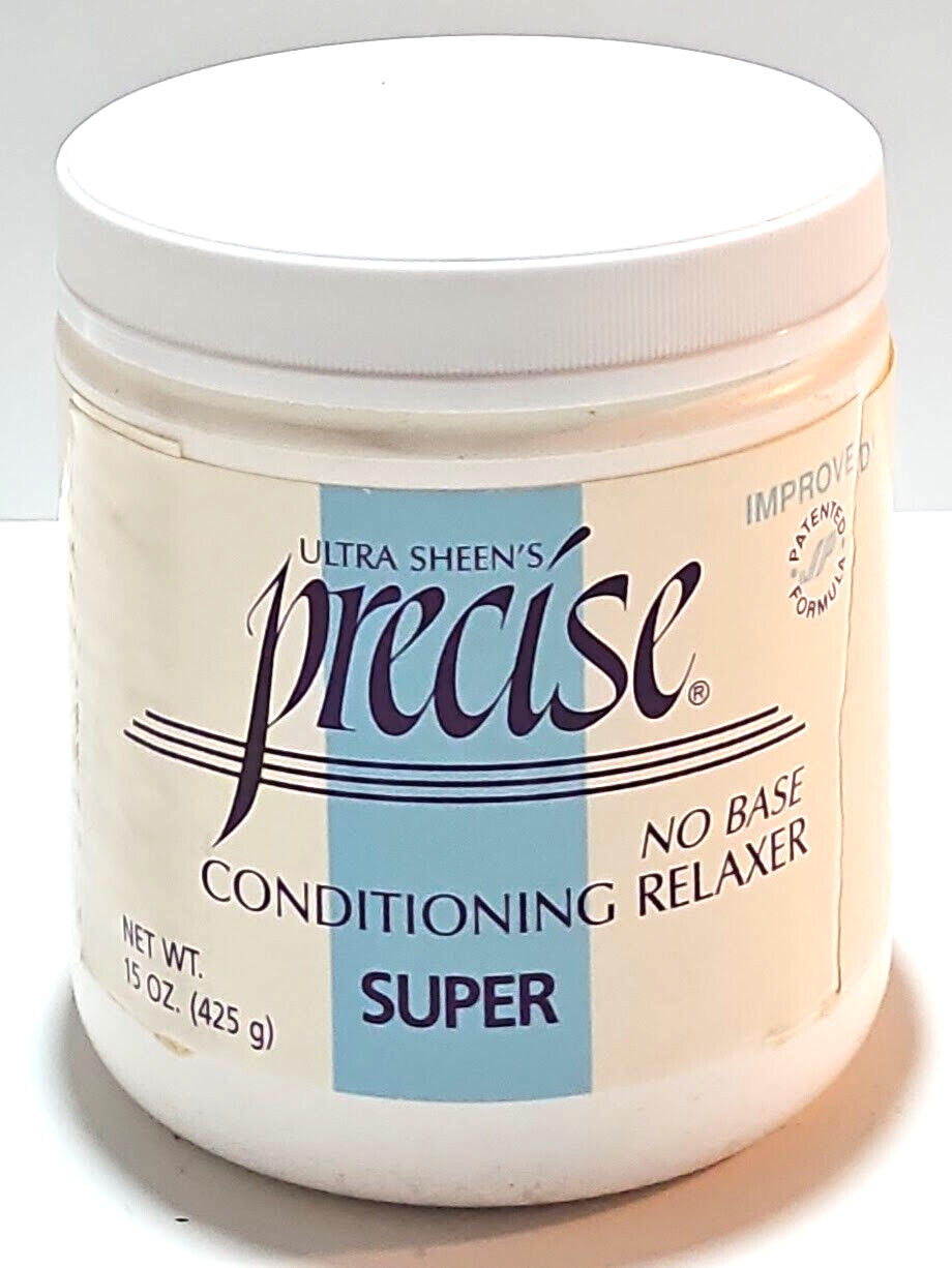 Ultra Sheen's Precise - No Base Conditioning Relaxer SUPER - 15 oz (VINTAGE) | eBay