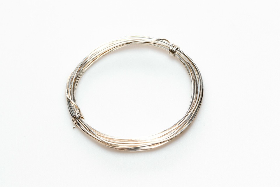 925 Sterling Silver wire Half Hard Round-1/2 Round-Square 20 21 22 24 ...