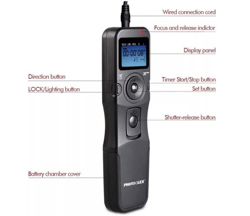 Canon Intervalometer PHOTOOLEX T710C Wired Camera Remote Shutter Release Control | eBay UK