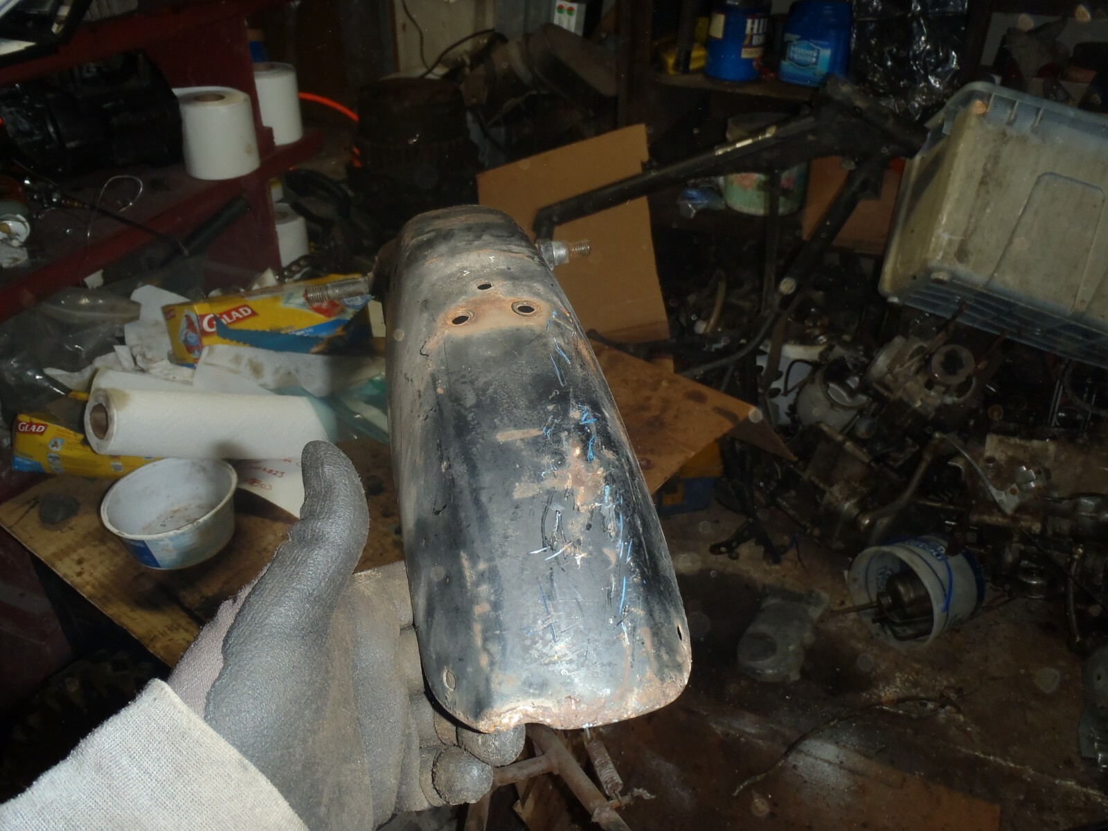 HONDA C110 Super Sports Cub 50 1962 main frame and kick stand | eBay