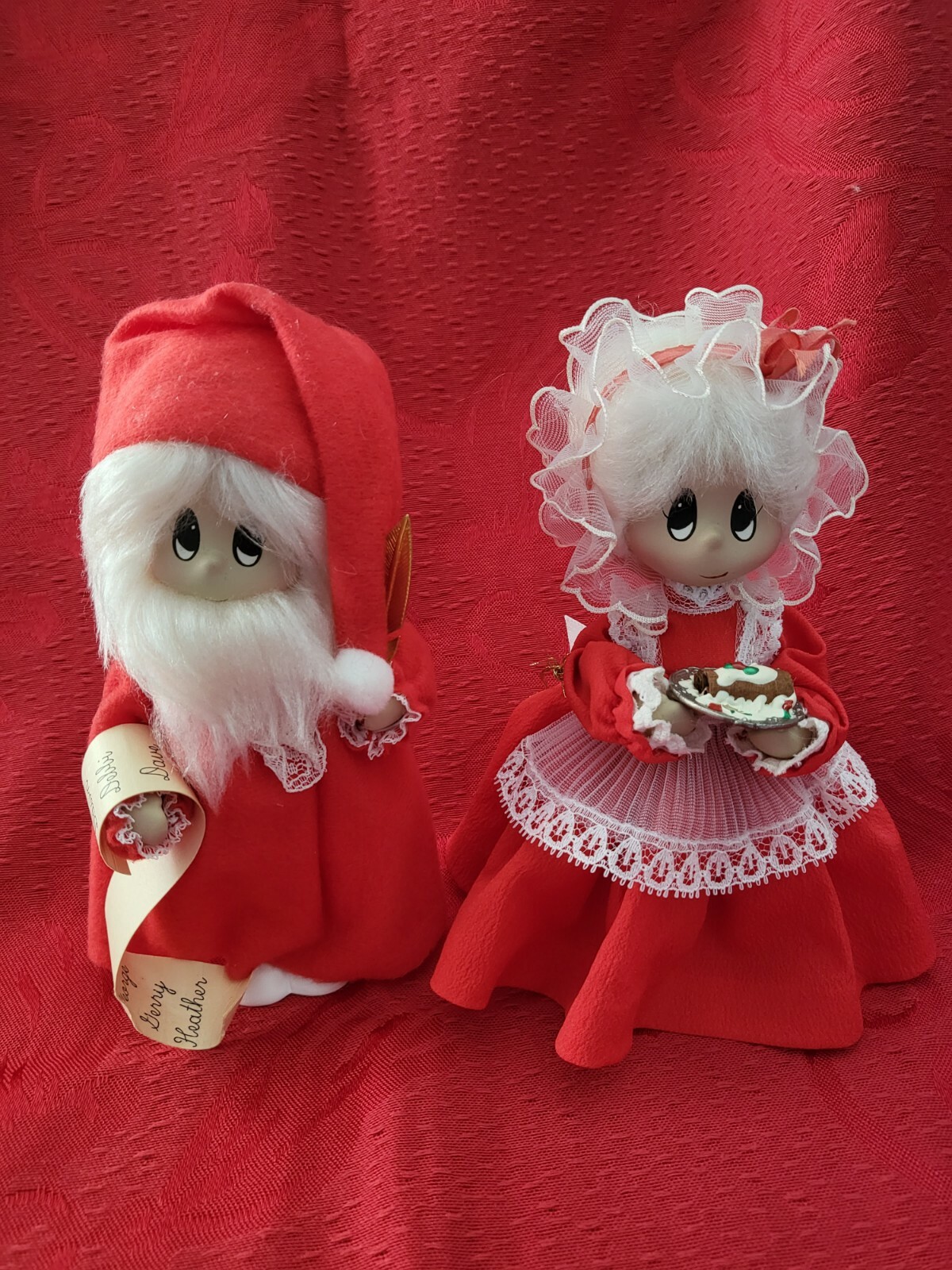 Mimsy Collectibles 1990 Mr. and Mrs. Claus Special Edition 6" Tall | eBay
