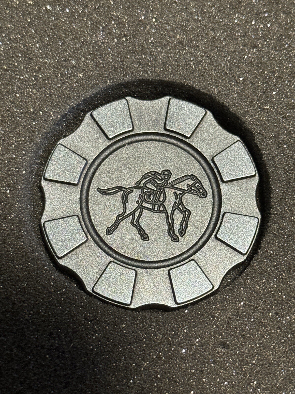 HiTex Gear – Titanium - Blantons Complete Set Of 5 Poker Chip Set | eBay