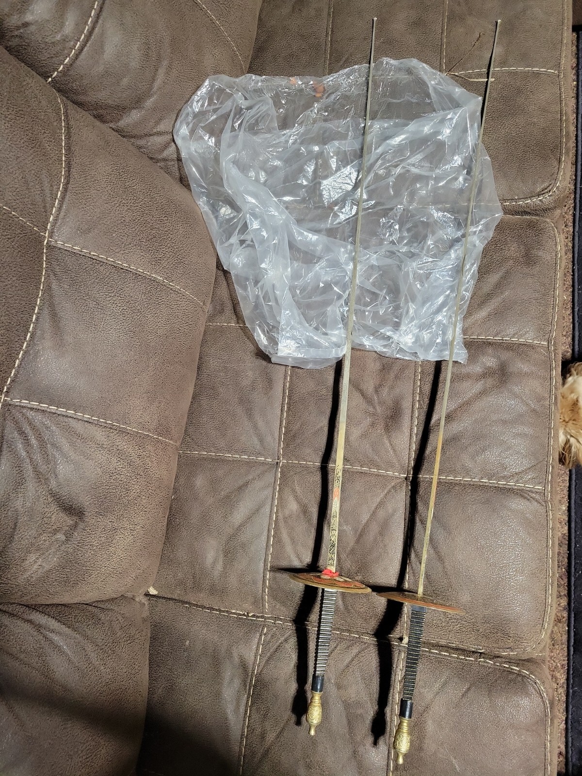 Toledo Vintage Pair of Decorative Spanish Fencing Swords 42” | eBay