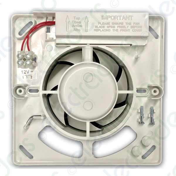 Manrose XF100LV 12V AC Low Voltage Bathroom Wall Ceiling Fan Manrose ...