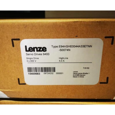 E94ASHE0044A33ETNN-S0074N LENZE 9400 Servo Drives Brand New FREE ...
