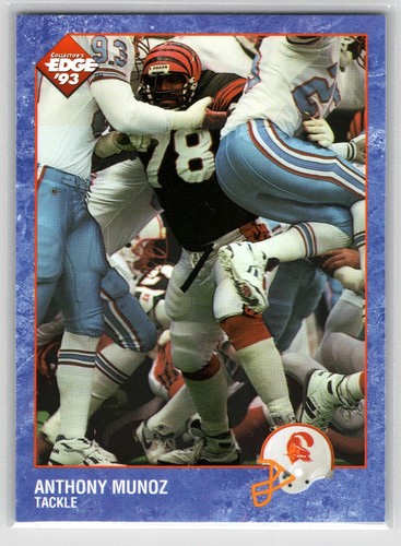 Anthony Munoz 1993 Collector's Edge '93 #33 Tampa Bay Buccaneers Error Card | eBay