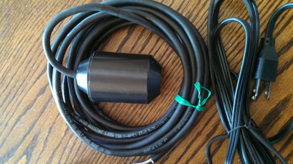 NEW MDI Indoor Septic Alarm & Sump Pump High Water Alarm with Battery ...