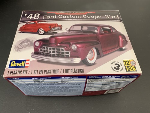 1/25 revell model car kit 1948 ford custom coupe for parts junkyard | eBay