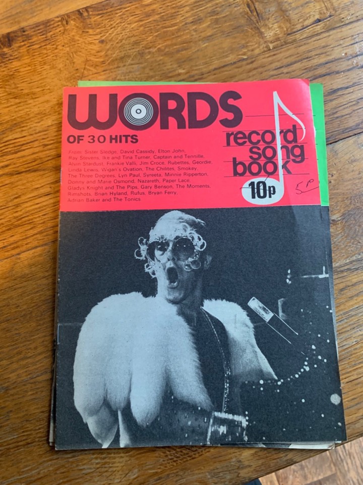 Vintage Record Song Books 1975 | eBay UK