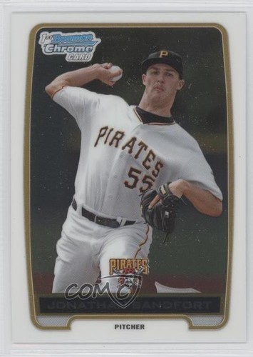 2012 Bowman Draft Chrome Draft Picks Jonathan Sandfort #BDPP54 | eBay