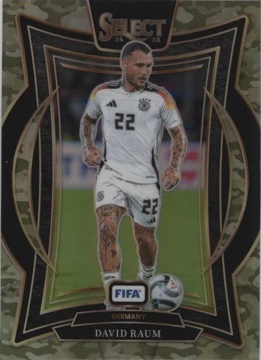 2024-25 Panini Select Fifa - Terrace David Raum #77 Camo Prizm /135 for ...