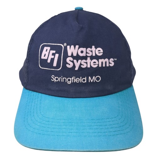 BFI Waste Systems Springfield MO Snapback Hat Blue OS Adjustable ...