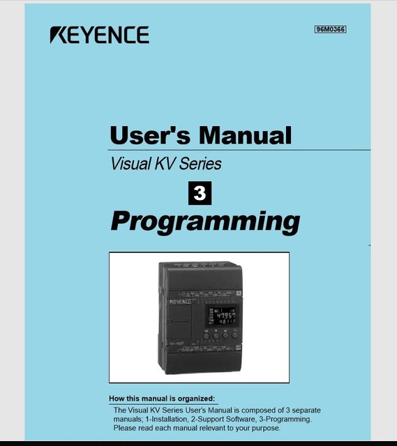 KEYENCE Ladder Builder for KV Software Disk - Kv-h6we2 for sale online ...