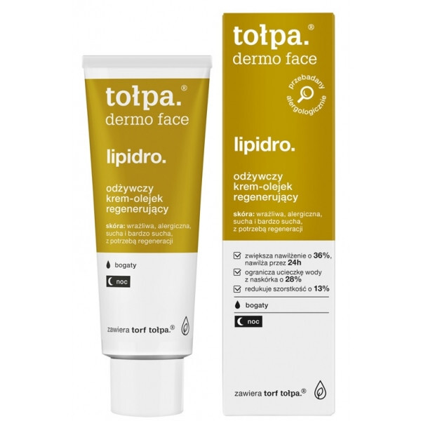TOLPA DERMO FACE LIPIDRO NOURISHING NIGHT CREAM-OIL REGENERATING | eBay