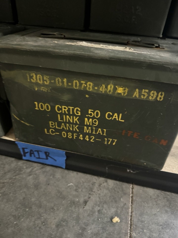 M2A1 / M2A2 USGI Metal Ammo Can Box | eBay