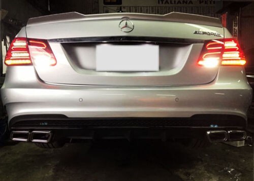 PAINTED Fits For MERCEDES BENZ W212 SEDAN E300 V LOOK REAR TRUNK ...