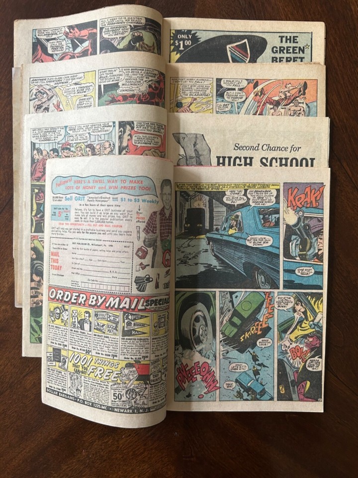 Old Daredevil Comic Lot # 21 23 26 29 Marvel Comics 1960’s | eBay