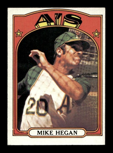 1972 Topps #632 Mike Hegan A's VG-EX+ *m7 | eBay