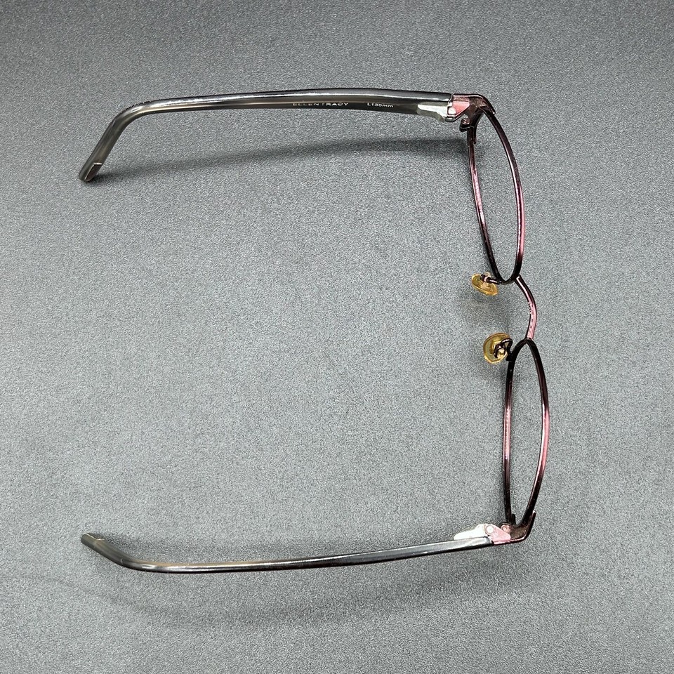 Ellen Tracy Borealis Eyeglasses Frame Wine Flex 51-18-130 Used | eBay