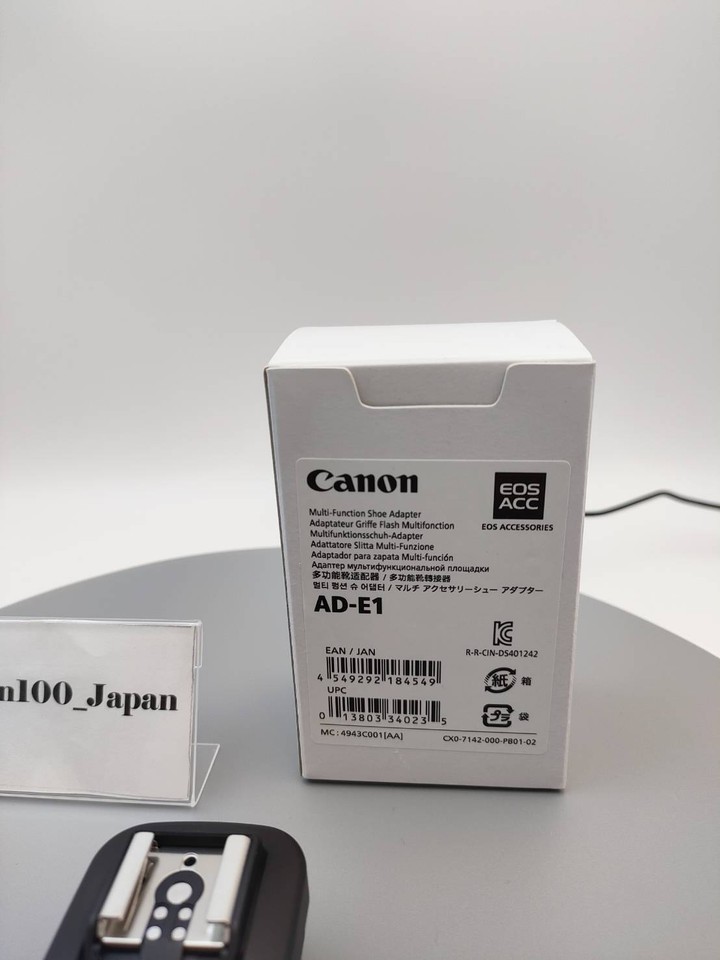 CANON AD-E1 Multi-Function Shoe Adapter Black Dust and drip-proof fast shipping 4549292184549| eBay