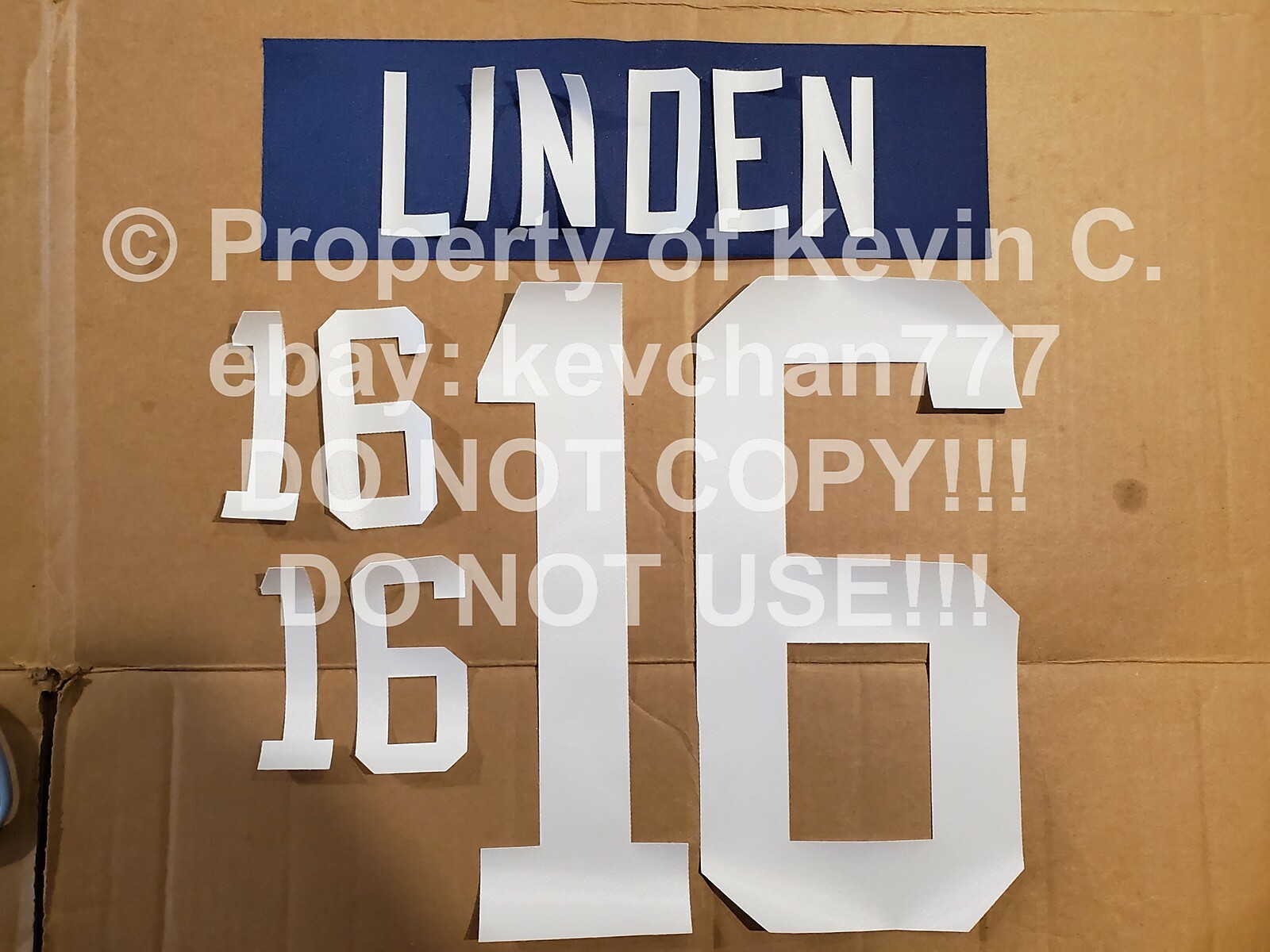 Vancouver Canucks Custom Lettering ANY YR Name Number UNSEWN Kit for ...