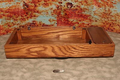 Singer sewing machine Oak custom base, Full size ..fits 66, 15, 201 ...