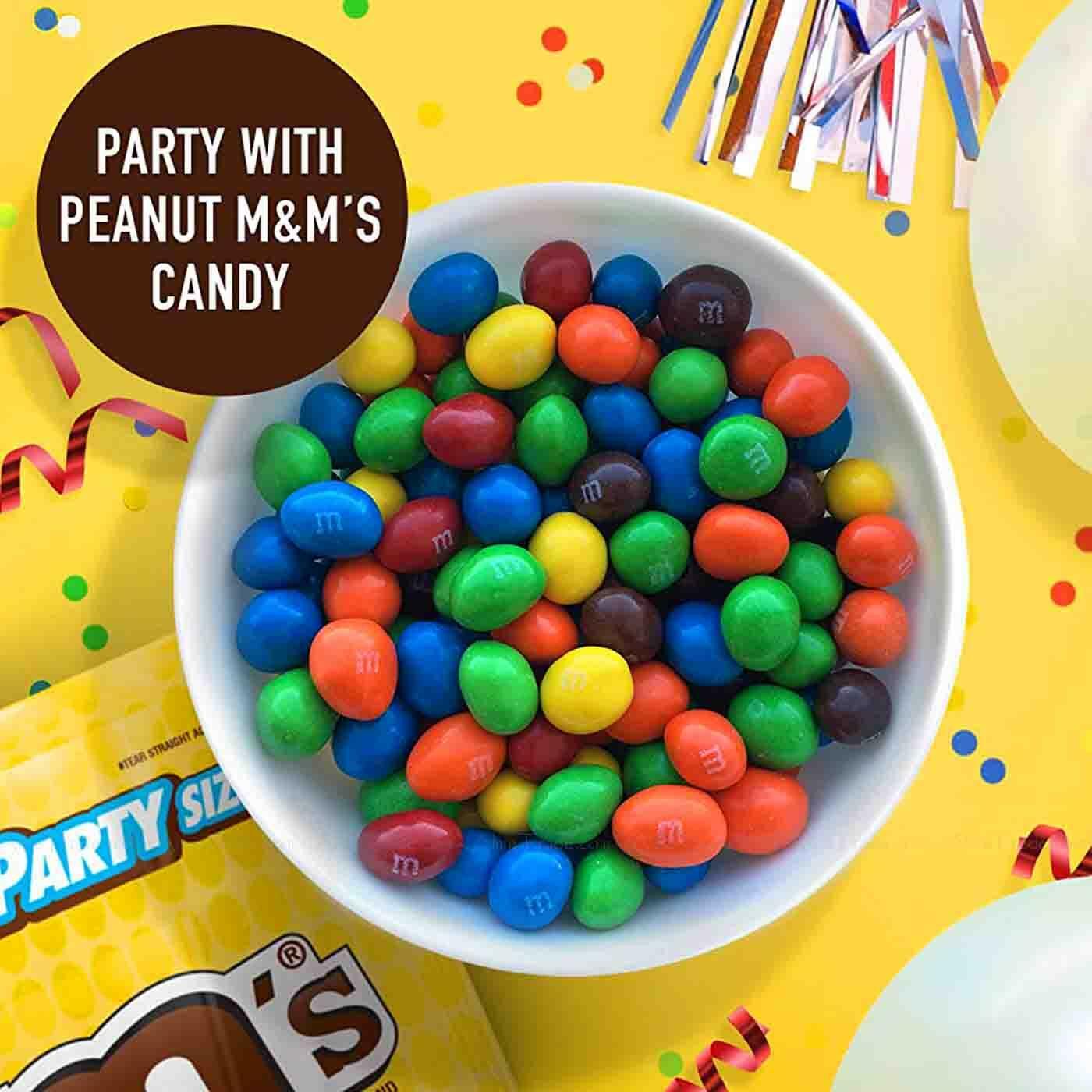 M&M's Mars Peanut Chocolate Nuts Sharing Party Pouch Bag M&Ms MMs -Pack ...