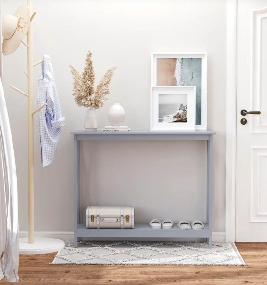 Slim Hallway Console Table Hall Entryway Living Room Bedroom Narrow ...