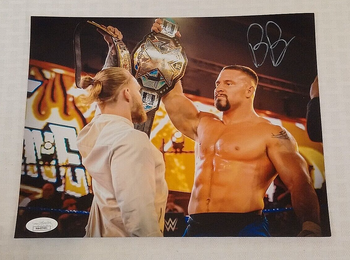 BRON BREAKKER Autographed Signed 8x10 Photo JSA WWE NXT Champion WWF ...