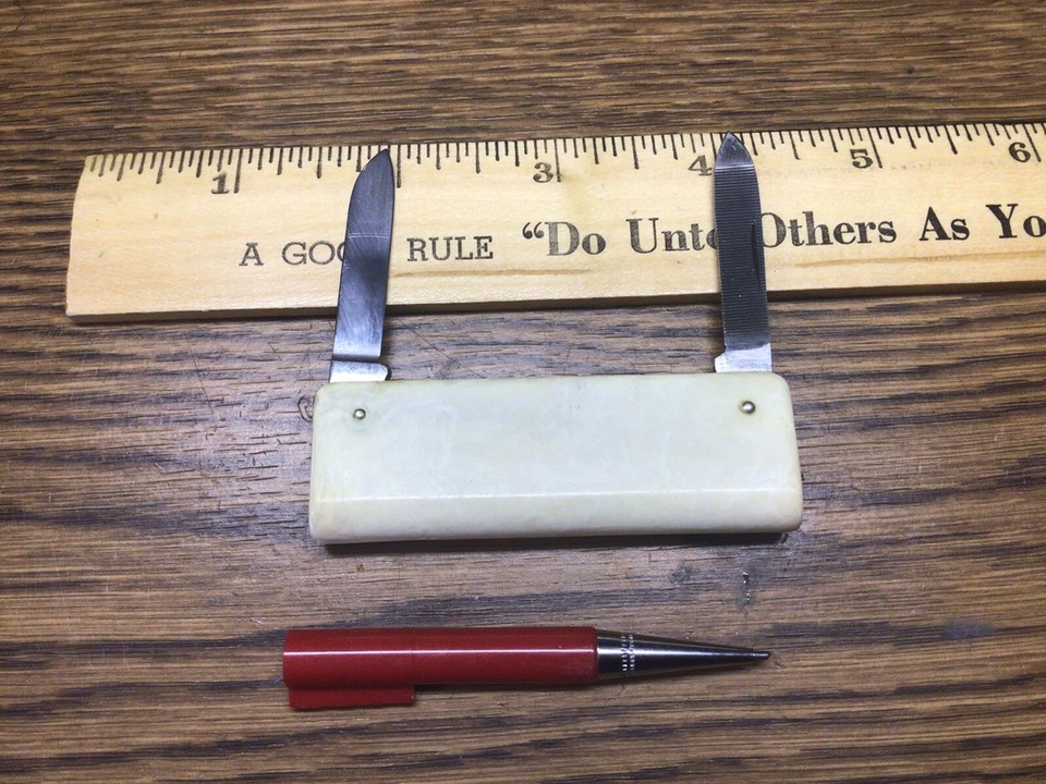VINTAGE FOLDING POCKET KNIFE MECHANICAL PENCIL COMBO UNUSUAL | eBay