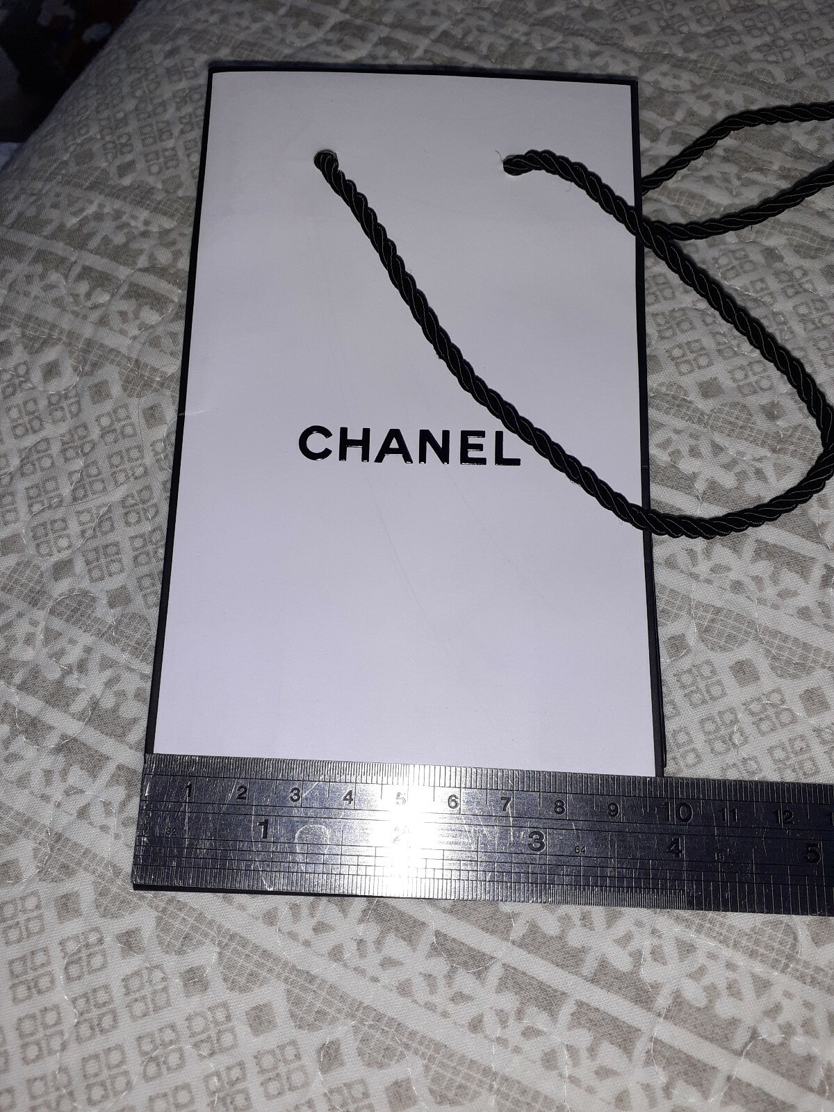 Chanel Paper White Small Bag | eBay