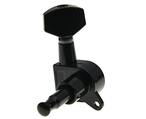 Left Handed Black Guitar Tuning Keys Lefty Tuners Machine Heads for ...